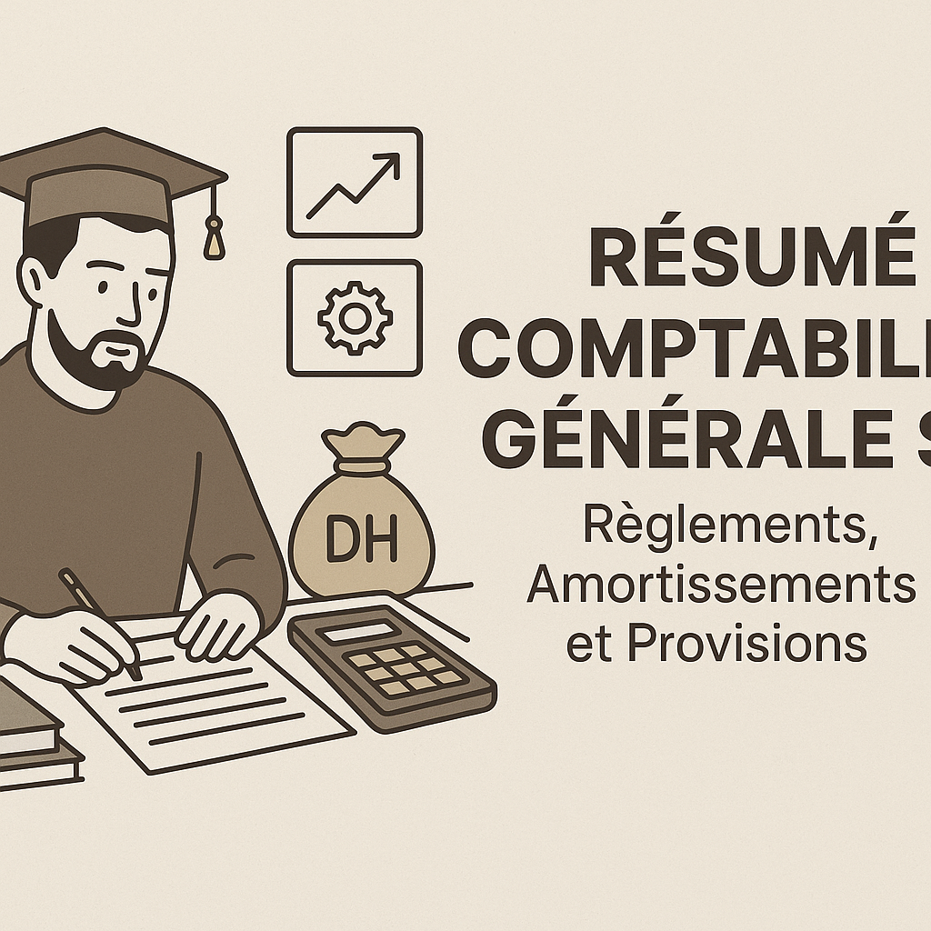 Résumé Comptabilité Générale S2 – Règlements, Amortissements et Provisions